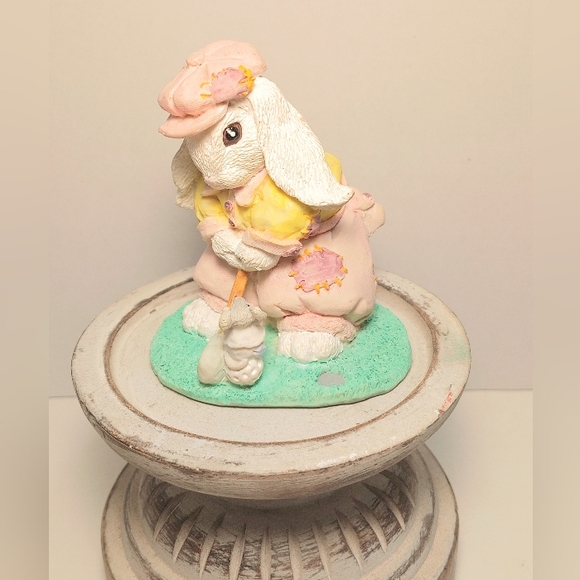 Alfred A Mazzuca Jr | Holiday | Golfing Bunny Rabbit Figurine Duffer ...